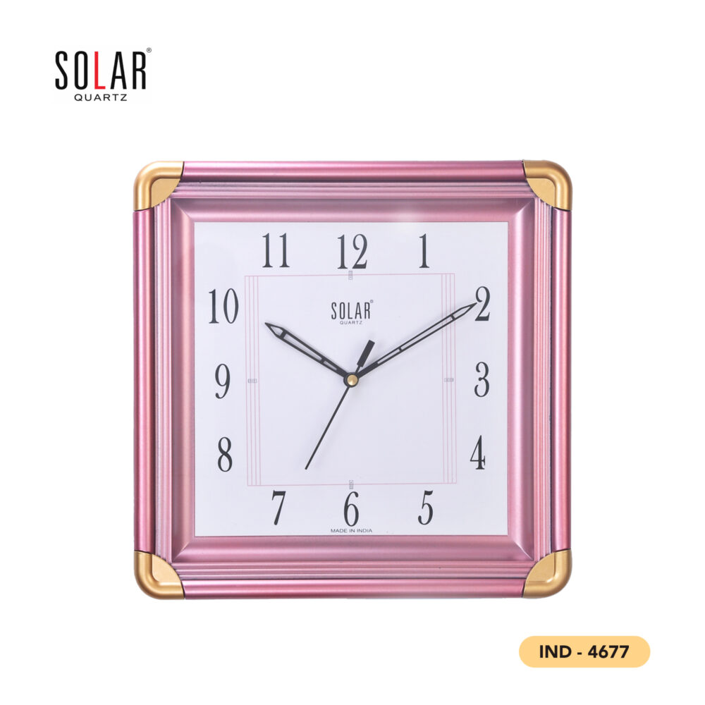 Solar Wall Clock – 10 Inch – Richsonic